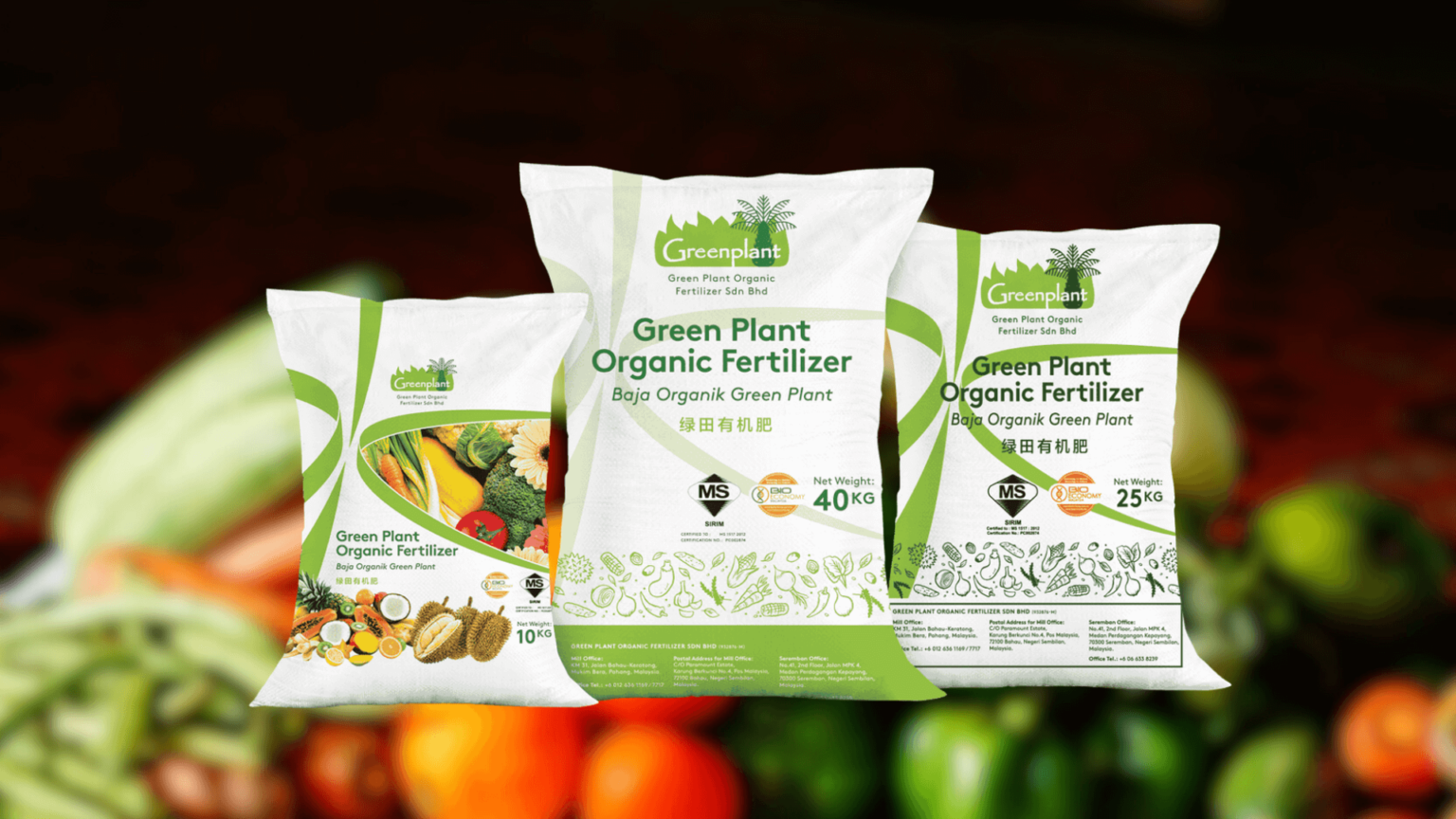 Green Plant Organic Fertilizer - Biocrop Tech